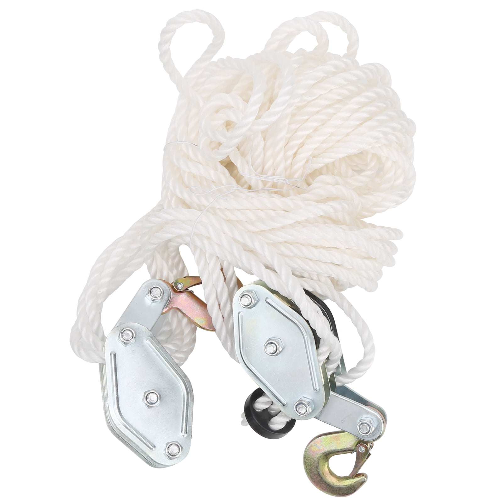 4000Lbs Heavy Duty Hoist Pulley - 7:1 Power Ratio Galvanized Steel ...