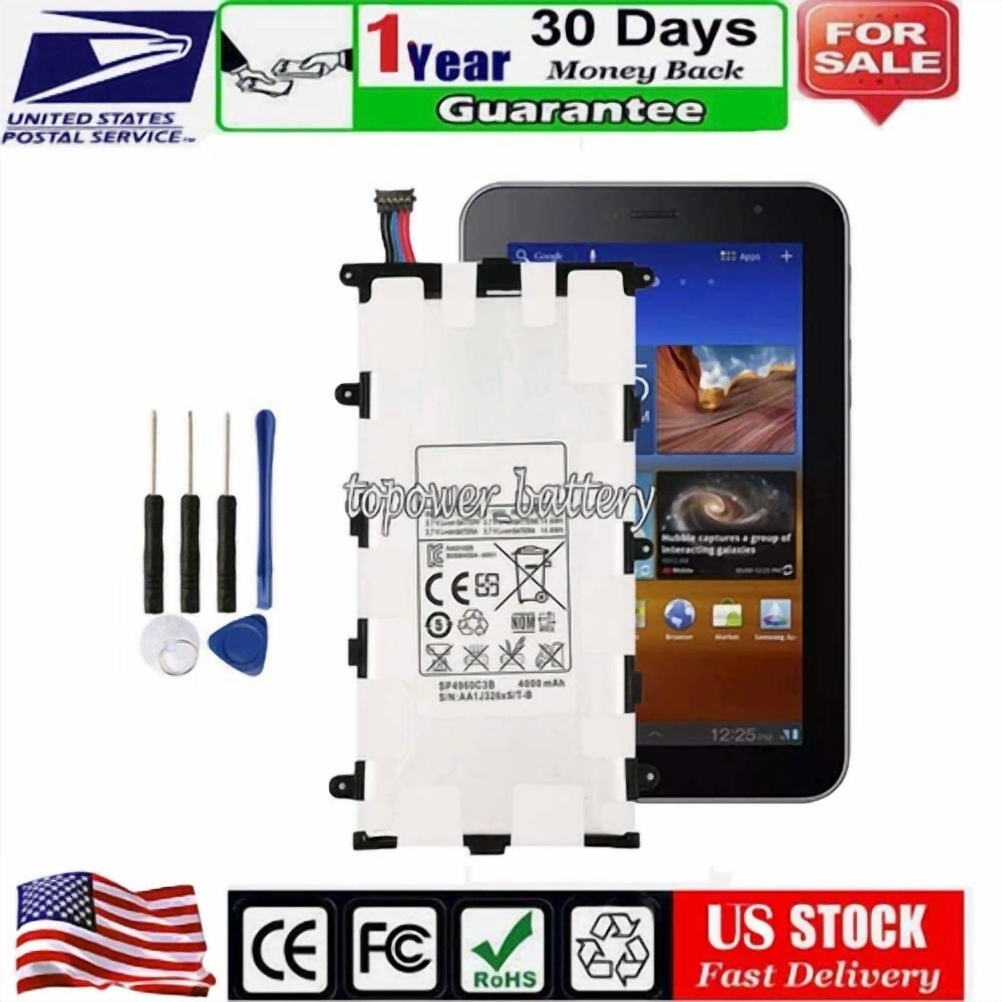 4000Mah Battery For Samsung Aa1C426Bs/T-B Sp4960C3B Gt-P3113Tssxar ...