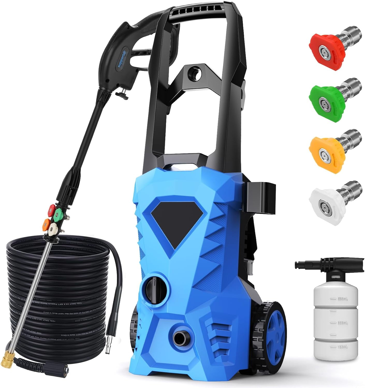 4000PSI Electric Pressure Washer 2024 Newest 2.8 GPM High Power Washer ...