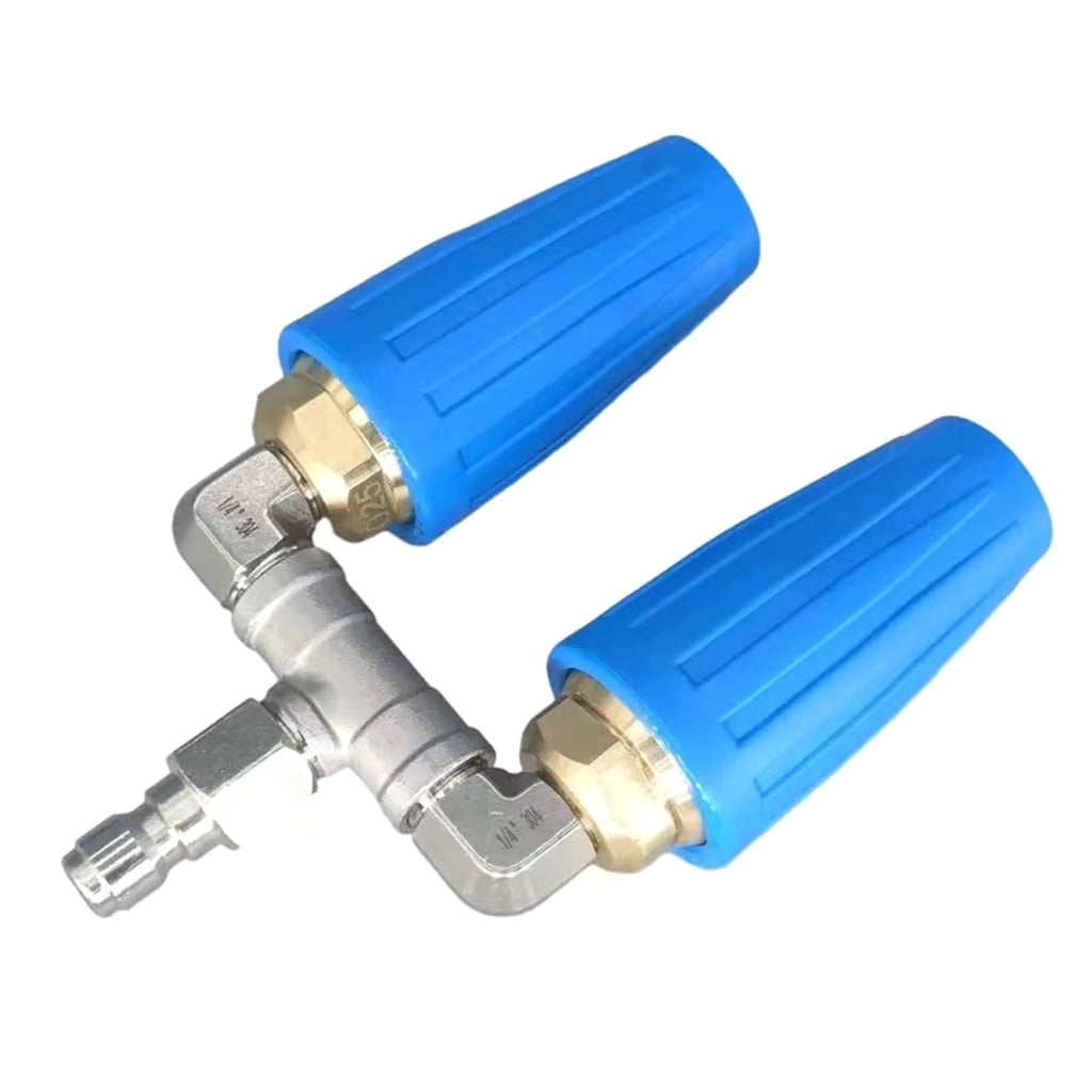 4000PSI Pressure Rotating Sprays Nozzle Sprays Nozzle Tip 1/4" Quick ...