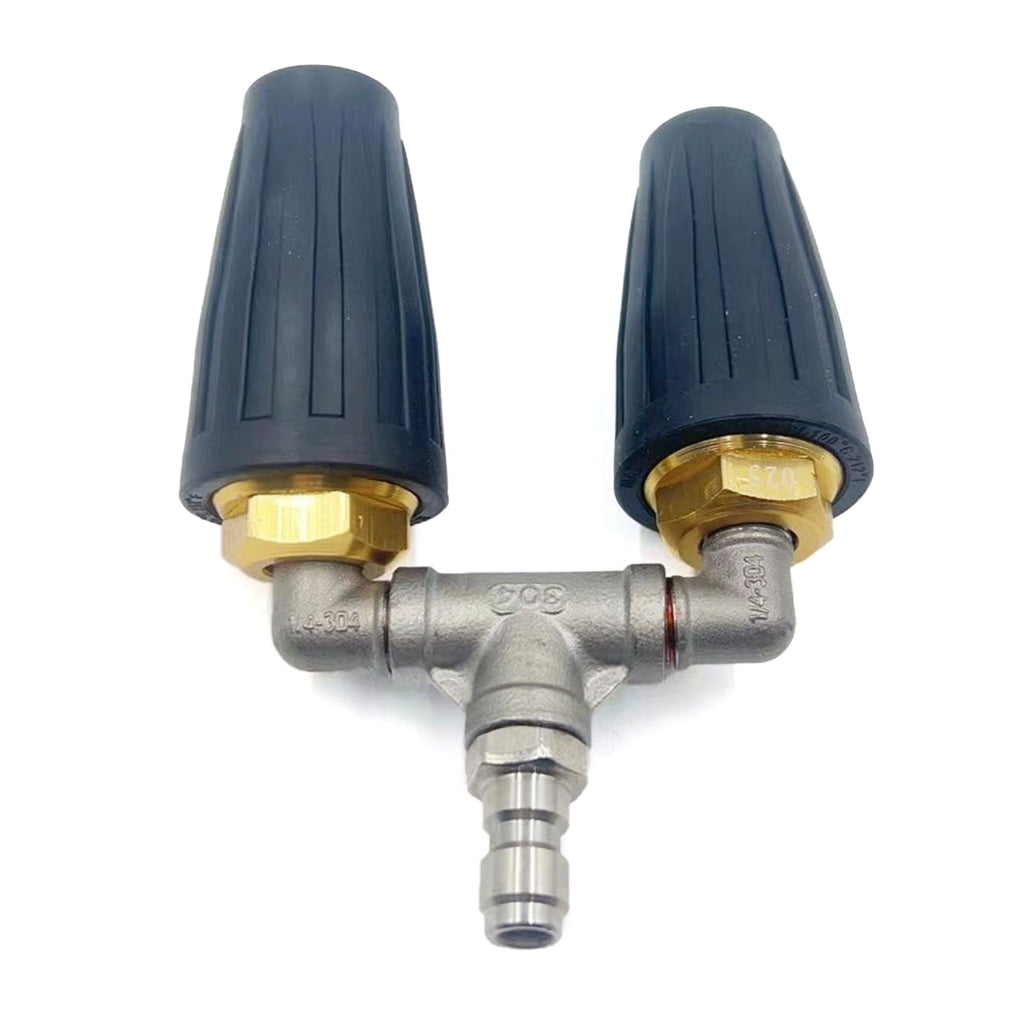4000PSI Pressure Rotating Sprays Nozzle Sprays Nozzle Tip 1/4" Quick ...