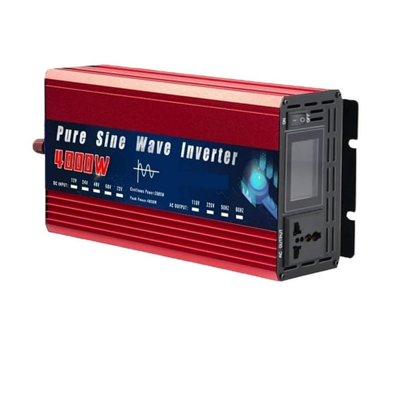 4000W 5000W Inverter 12V/24V 220 Pure Sine Wave Inverter DC To AC Solar ...