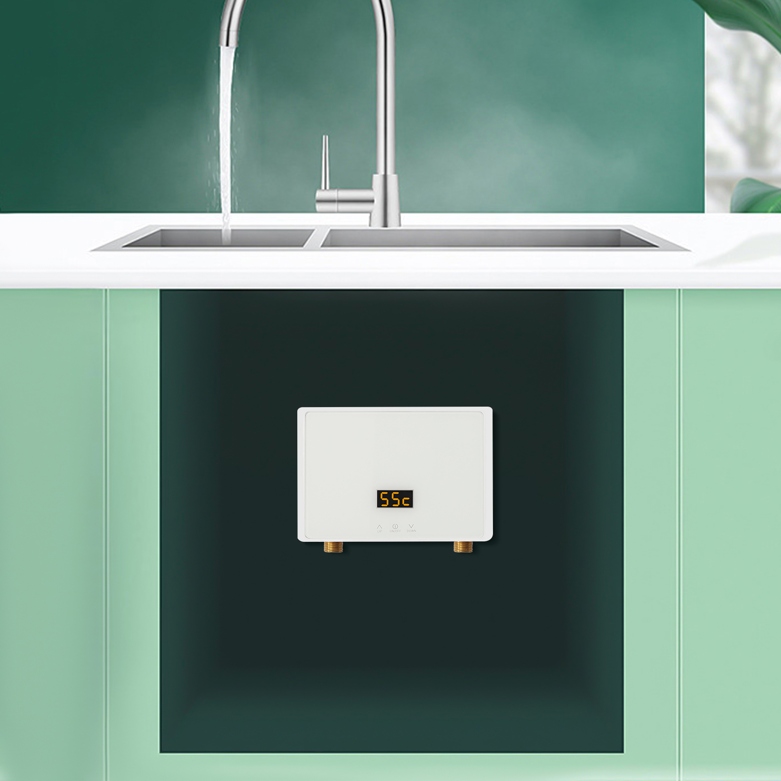 4000W Electric Tankless Water Heater Constant Temperature Instant ...