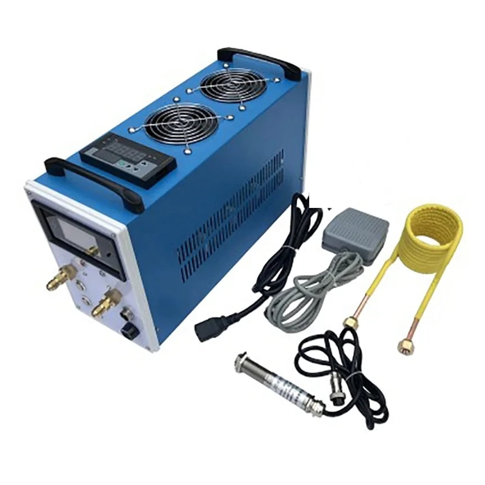 4000W Induction Heater ZVS Induction Heating Machine Metal Smelting Furnace High Frequency ...