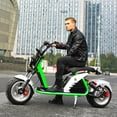 4000W Motor Max Speed 43MPH Max Load 250KG City Coco Fat tire electric ...