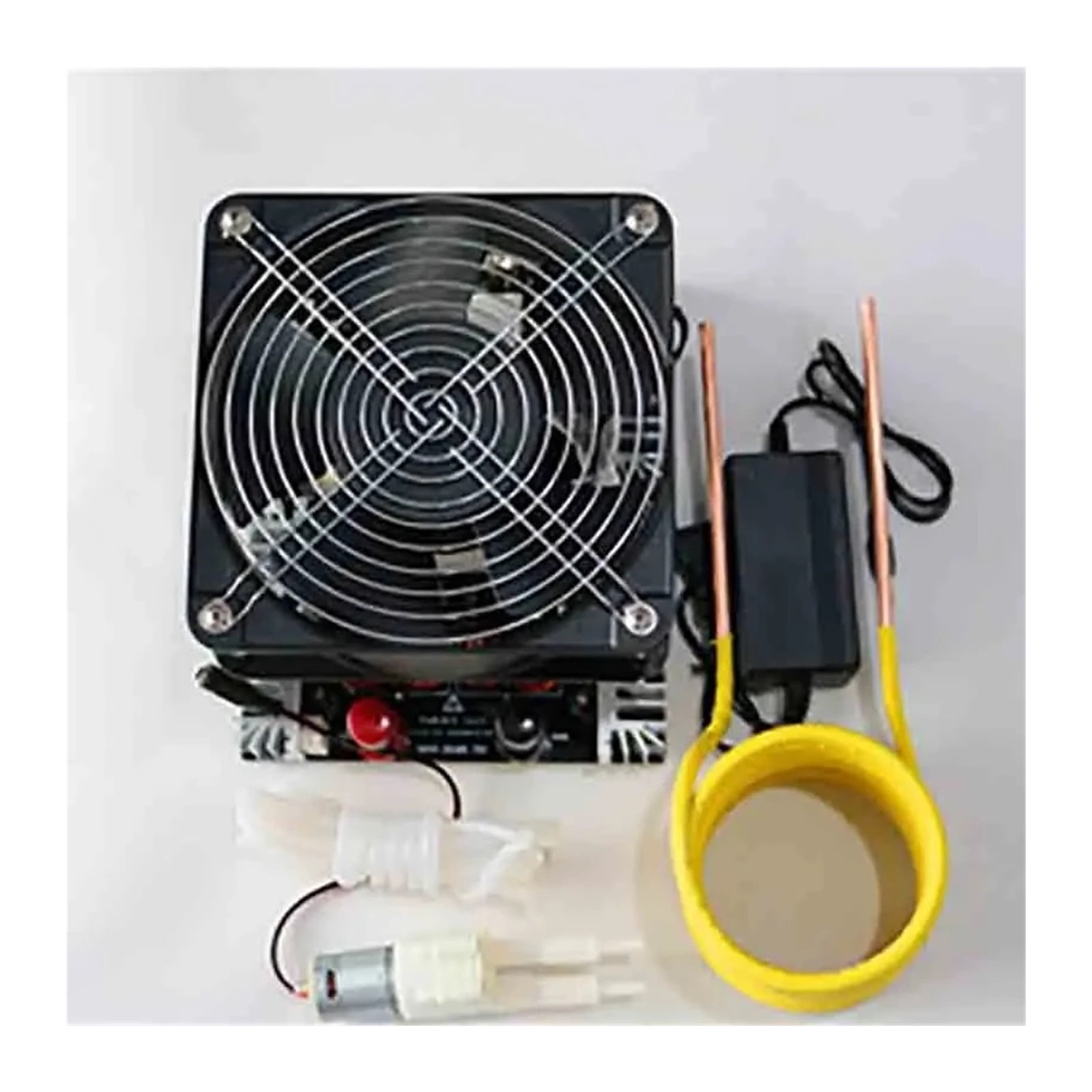 4000W ZVS Induction Heater Induction Heating High Frequency Heating Machine Melted Metal ...