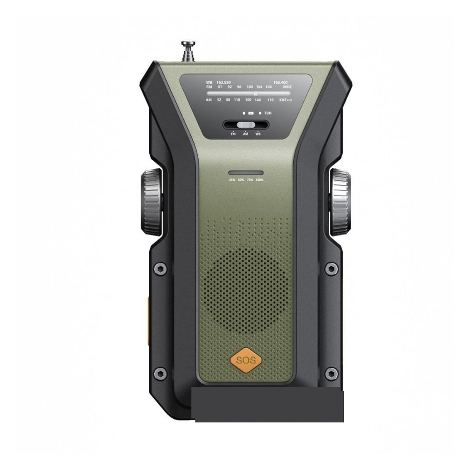4000mAH Emergency Radio Multifunctional Emergency Radio Solar Outdoor ...