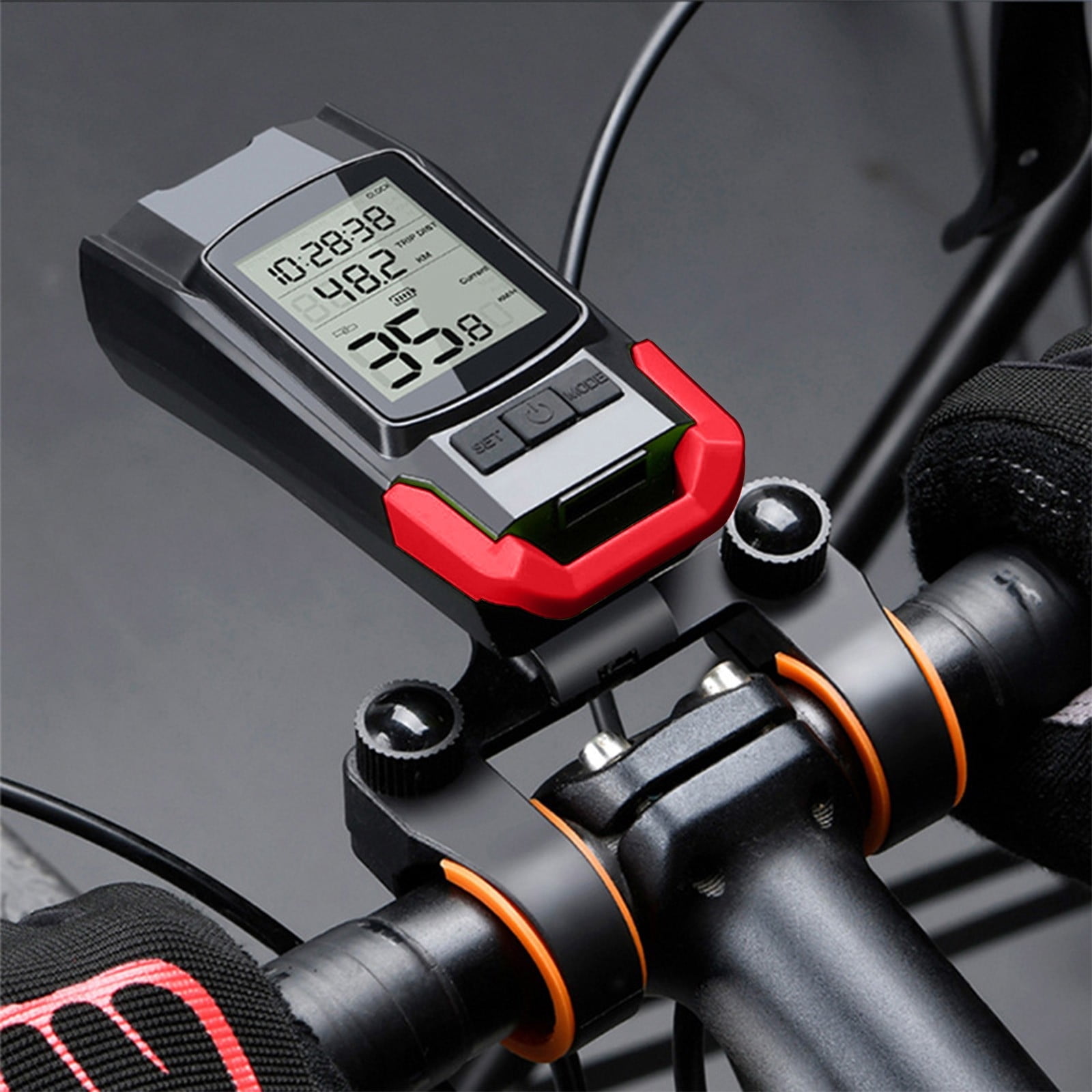 4000mAh Bicycle Front Light Set USB Rechargeable Headlight with ...