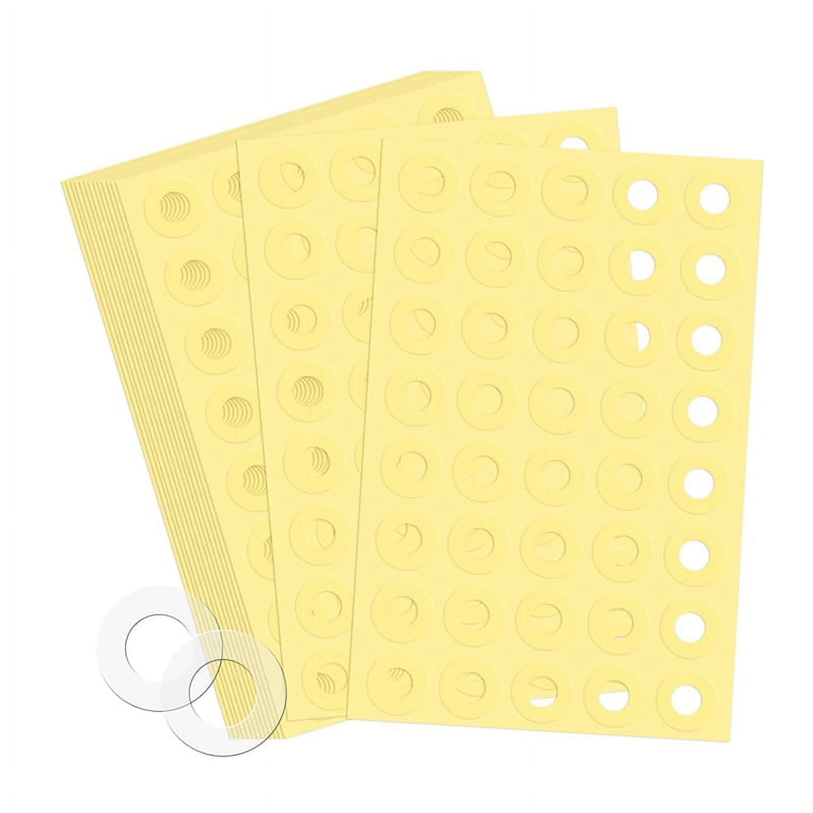 4000pcs Hole Punch Reinforcement Stickers, Self-Adhesive 1/4 Inch ...