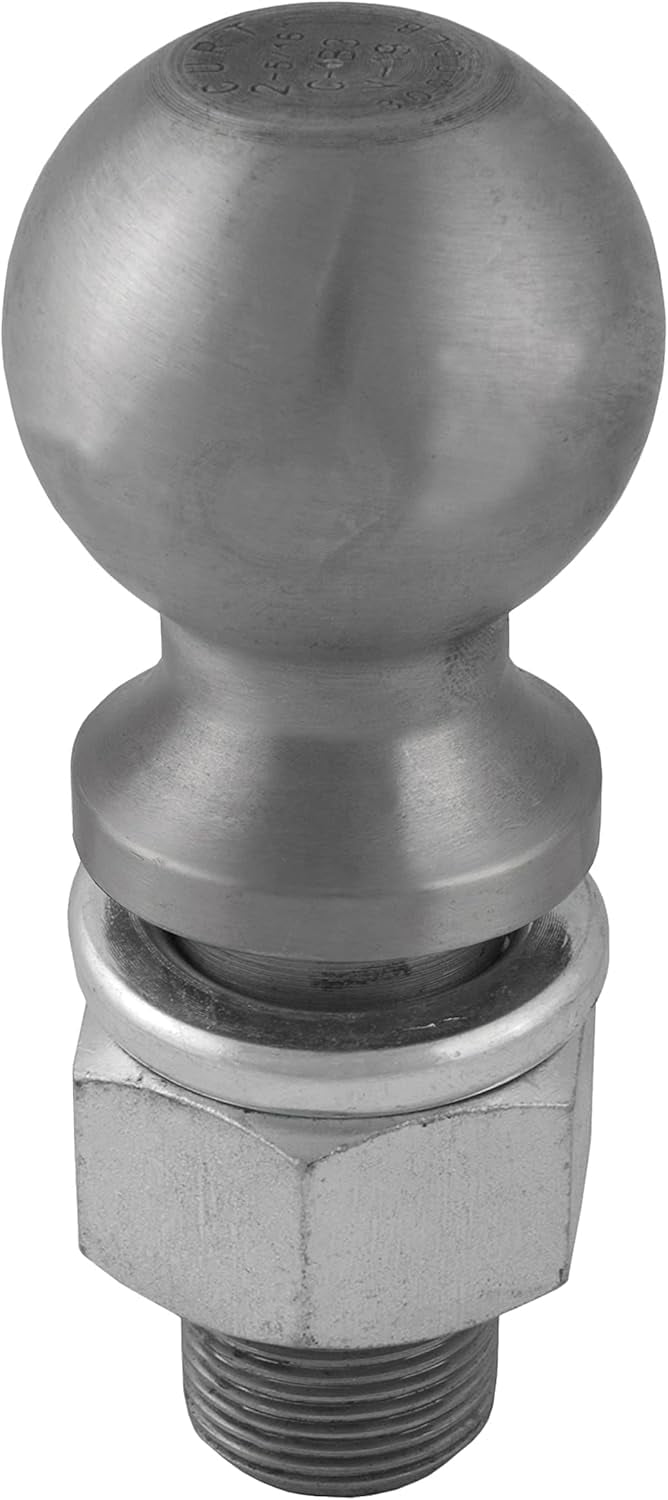 40085 Raw Steel Trailer Hitch Ball, 30,000 lbs, 2-5/16-Inch Diameter, 1 ...