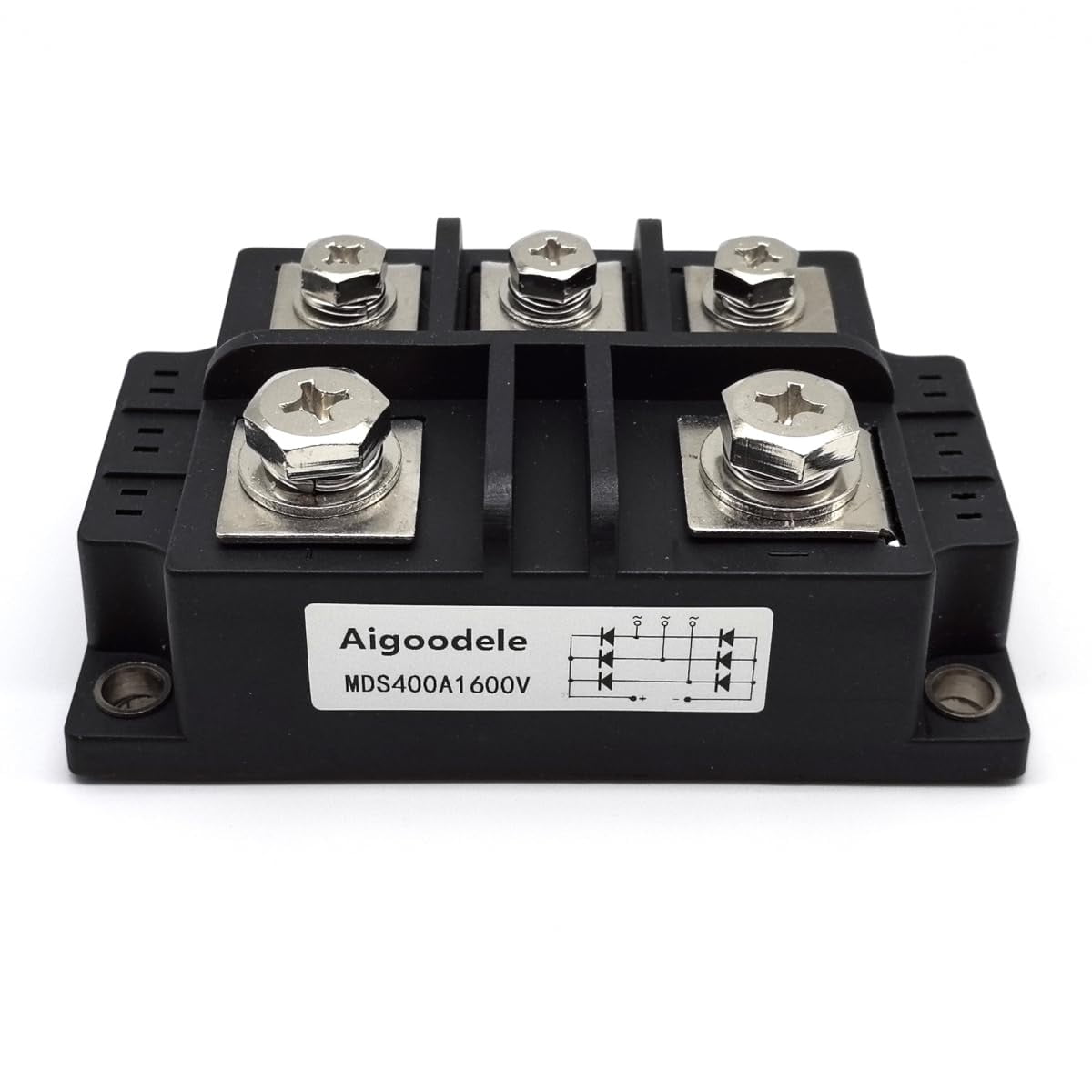 400A 1600V MDS400-16 Three-Phase Bridge Rectifier,Portable 3‑Phase ...