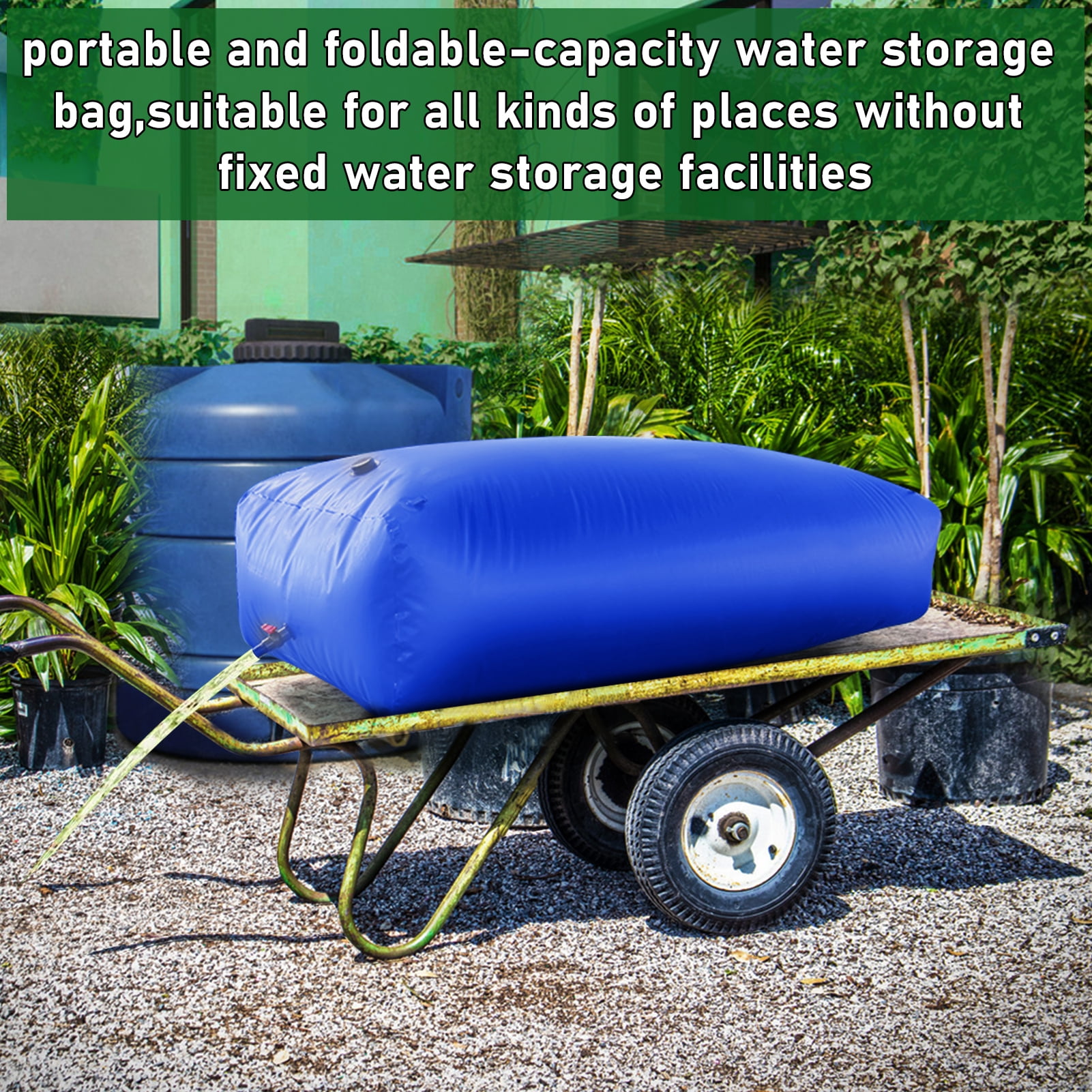 400L Water Storage Tank, Agricultural, Large Capacity Water Storage ...