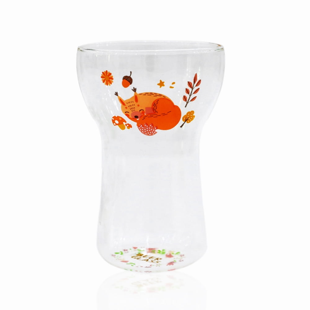 400ML Beer Glasses Beer Pint Glass. Glass Craft Beer Glass, Cute Solid ...