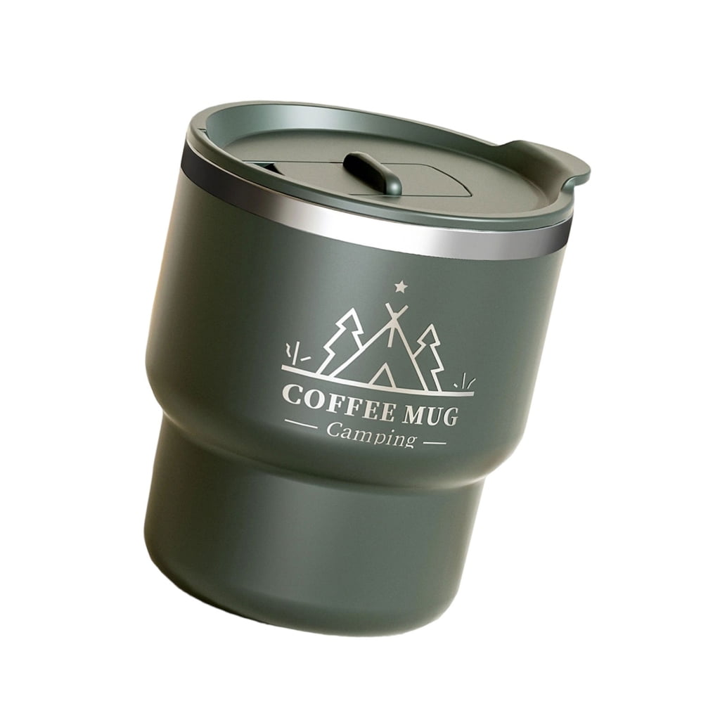 400ML Thermal Cup 304 Stainless Steel Double Layer Insulated Water Cup ...