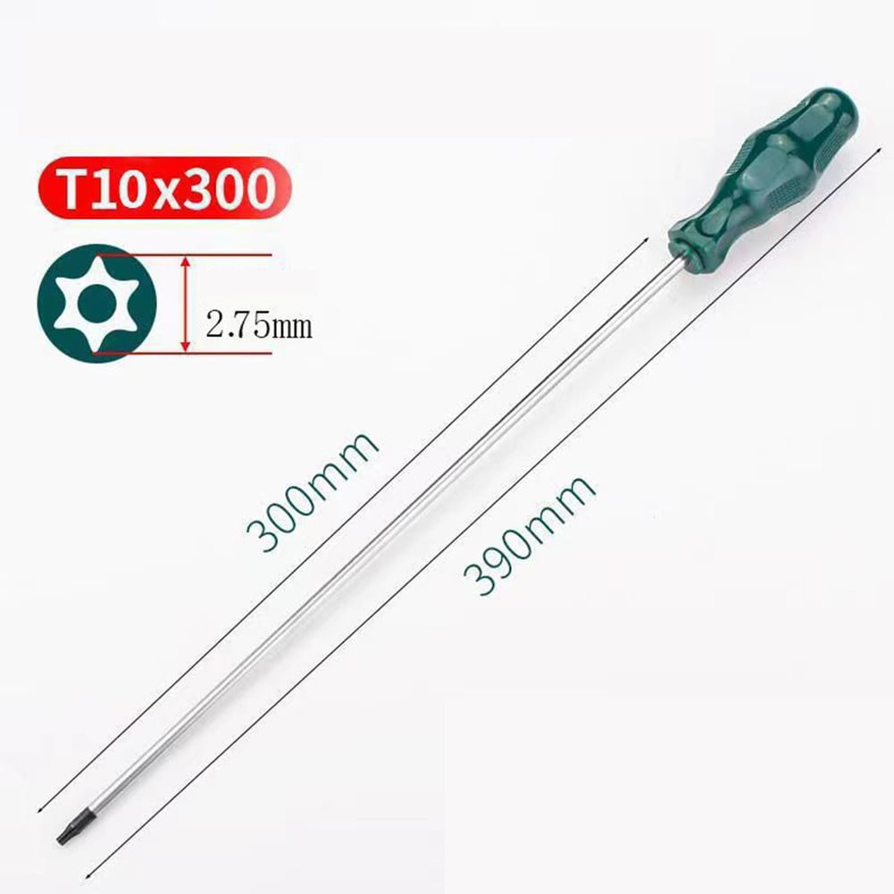 400Mm Extra Long Torx Screwdriver Magnetic Screw Drive Repair T10/T15 ...