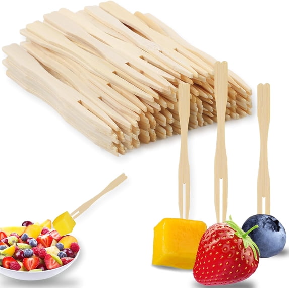 400PCS 3.5 Inch Appetizer Forks, Mini Forks, Mini Forks For Appetizers ...