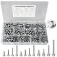 "400PCS Assorted Variety Hex Head Self Drilling Screw Kit, Stainless ...