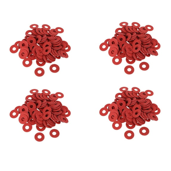 400PCS Red Motherboard Screw Insulating Fiber Washers,400 screw washers ...