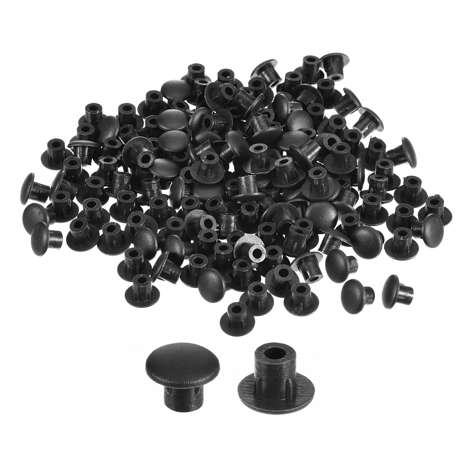 400Pack 5mm(3/16") Dia Plastic Screw Hole Plugs Cover for Furniture ...