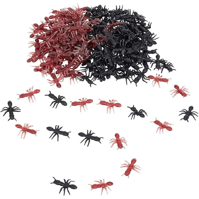 400Pcs 2 Colors Plastic Fake Ants Big Faux Ants Simulation Ant Prank ...