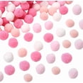 400Pcs 4 Colors Polyester Balls for DIY Craft Project Costume ...