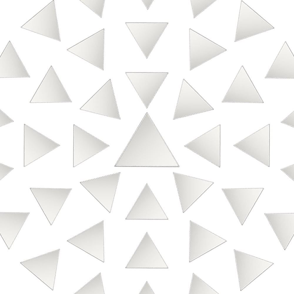 400Pcs Acrylic Mosaic Tiles Mirror Effect Tiles for Wall Decoration DIY ...