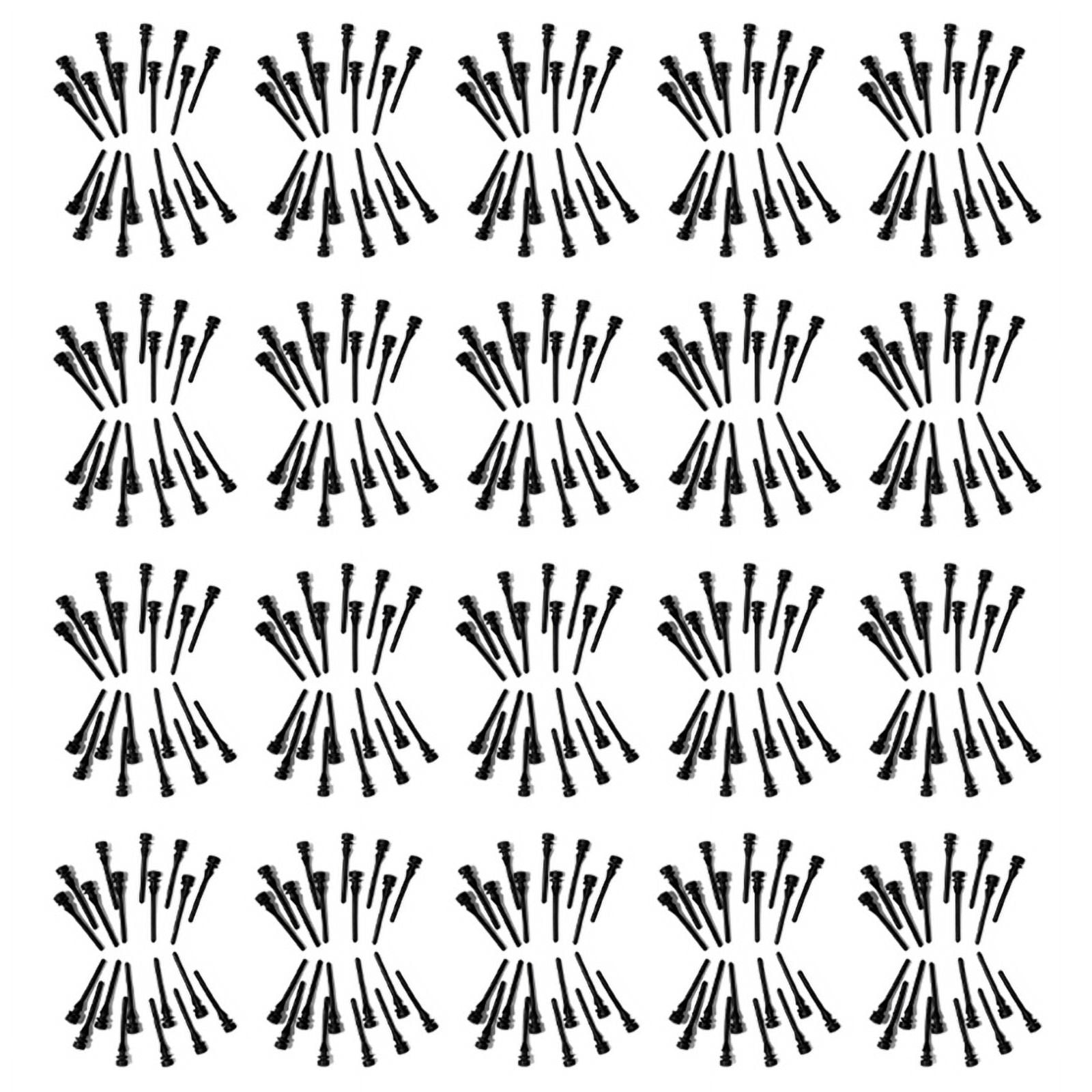 400Pcs Black PC Fan Rubber Screw Damping Nail Vibration Dampening ...
