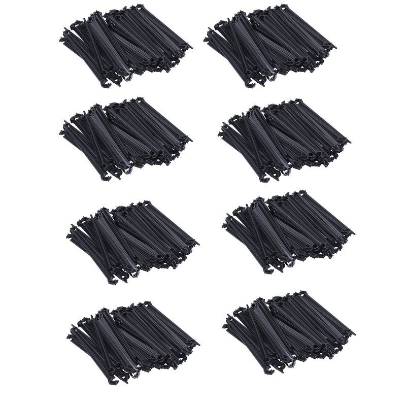 400Pcs C-Shaped Garden 4 / 7mm Drip Irrigation Pipe Bracket Bracket ...
