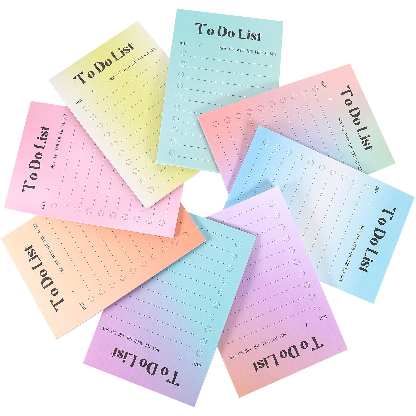400Pcs Memo Notepads Tear-off Note Pads Adhesive Notepads To-do List ...