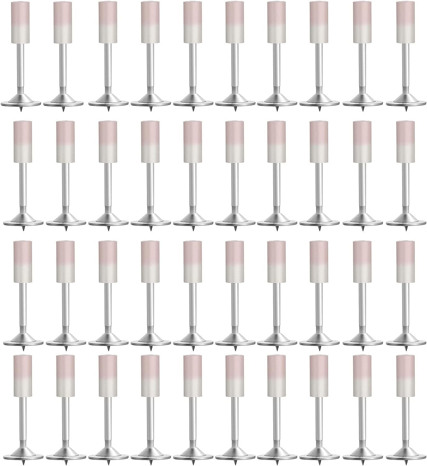 400Pcs Nail Gun Manual Steel Nails, 7.3mm Round Nails Wall Fastening ...