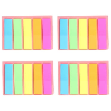 1600 Pcs Sticky Index Tabs, Annotation Book Markers Tabs, Writable Page ...