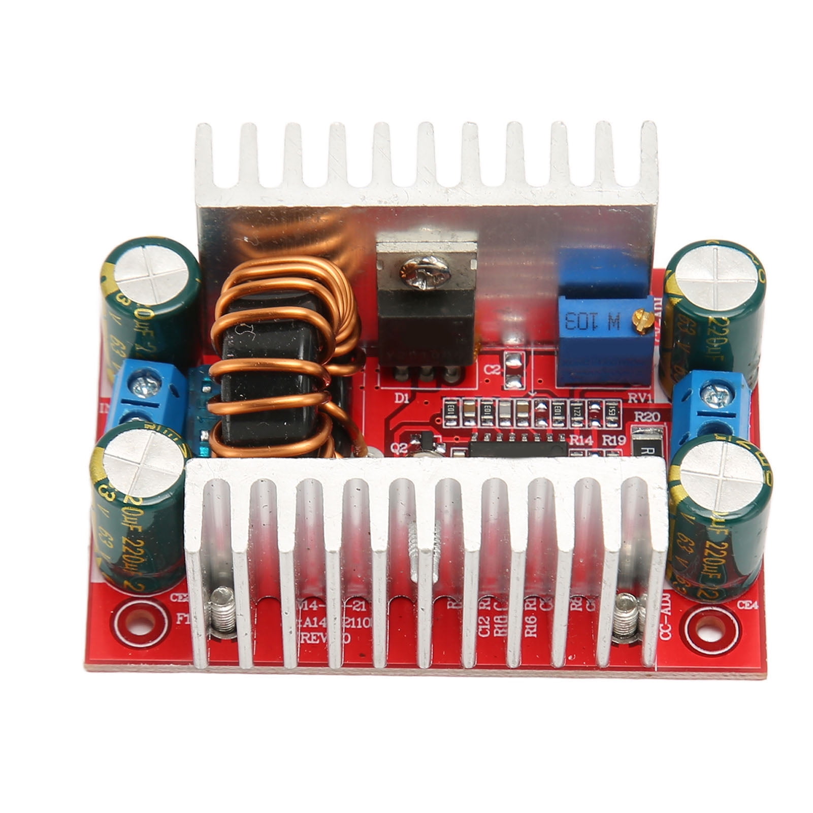 400W 15A DC to DC Boost Converter Step Up Module Adjustable Constant ...