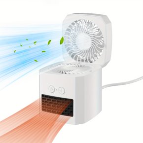 Desk Fan Heater Combo