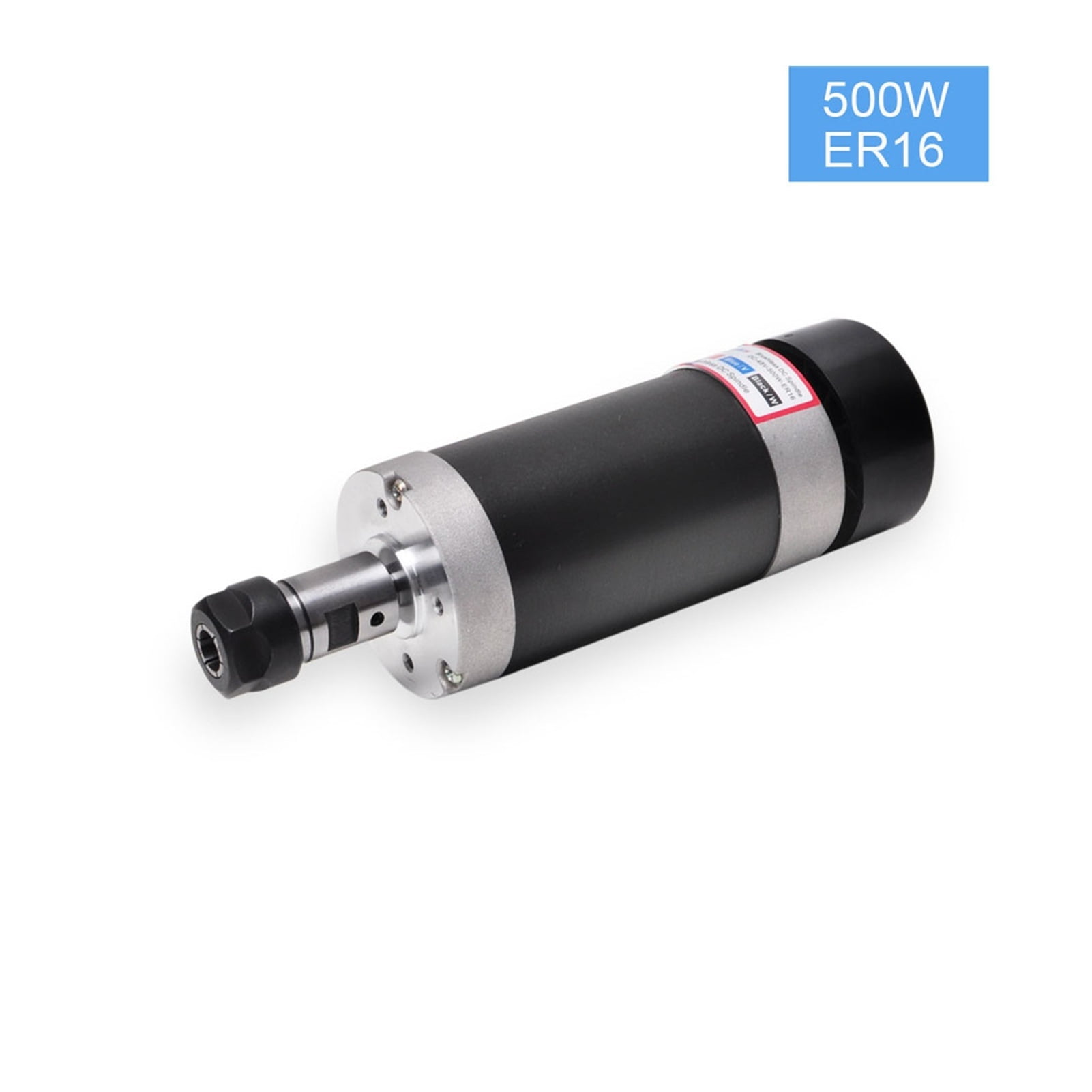 400W 500W 600W CNC Brushless Spindle 55MM Diameter ER11/ER16 Chuck ...