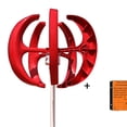 400W AC 12v 24V Vertical Wind Turbine Generator Home 2M/S low speed ...