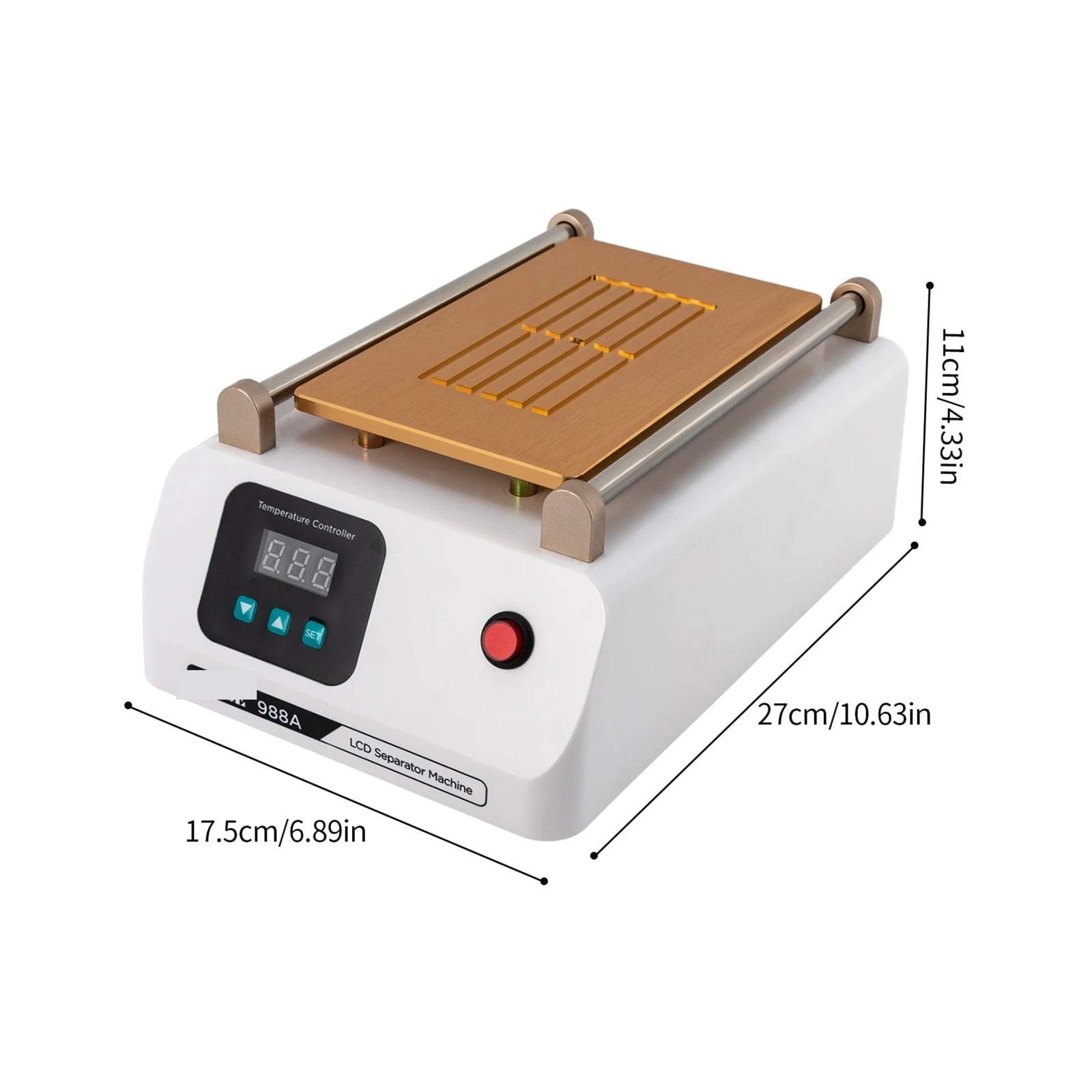 400W AC110-240V LCD Screen Separator Machine 40-120 Temperature LCD ...