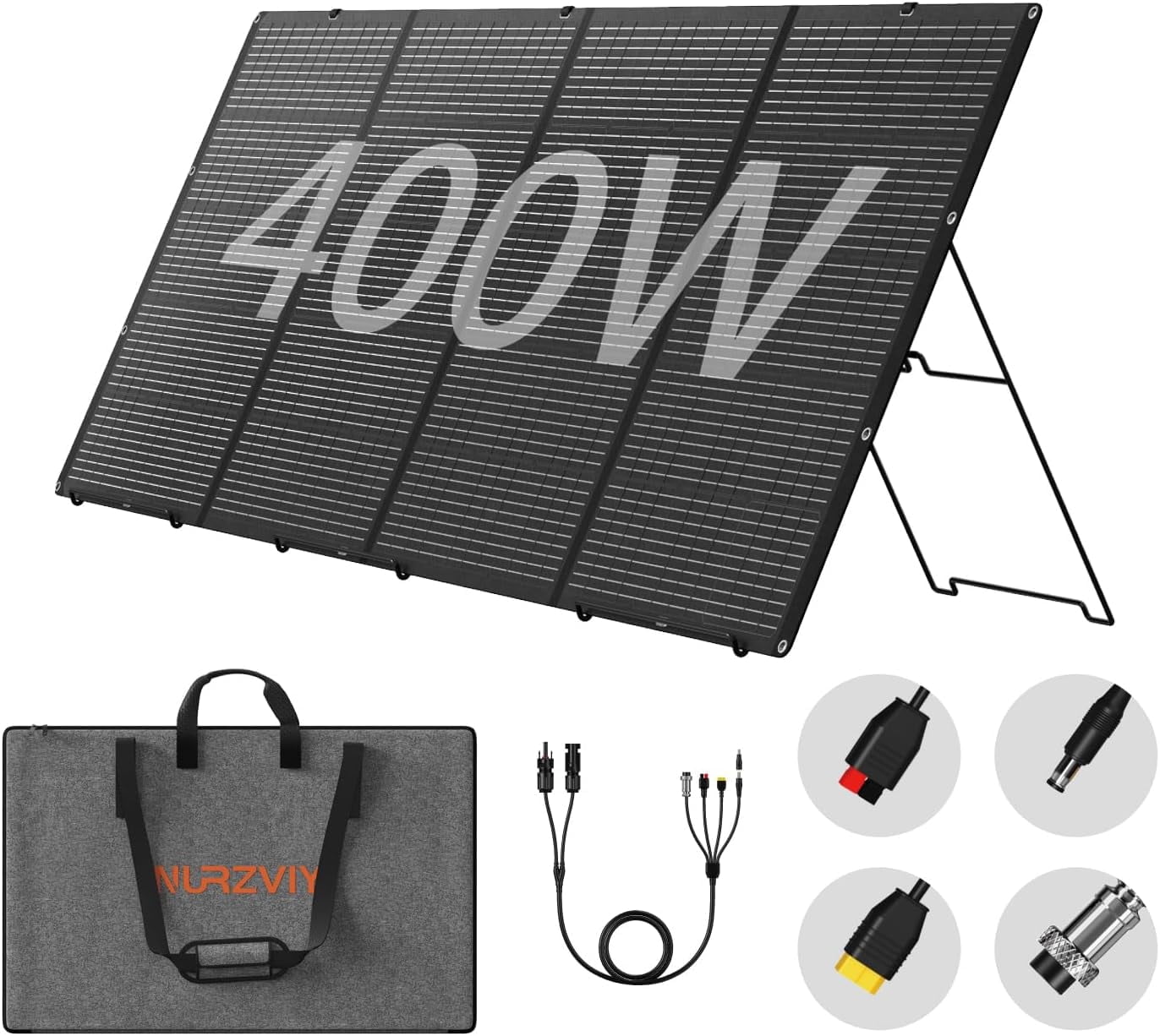 Foldable Solar Panel 400W Lightweight Portable Waterproof with ...