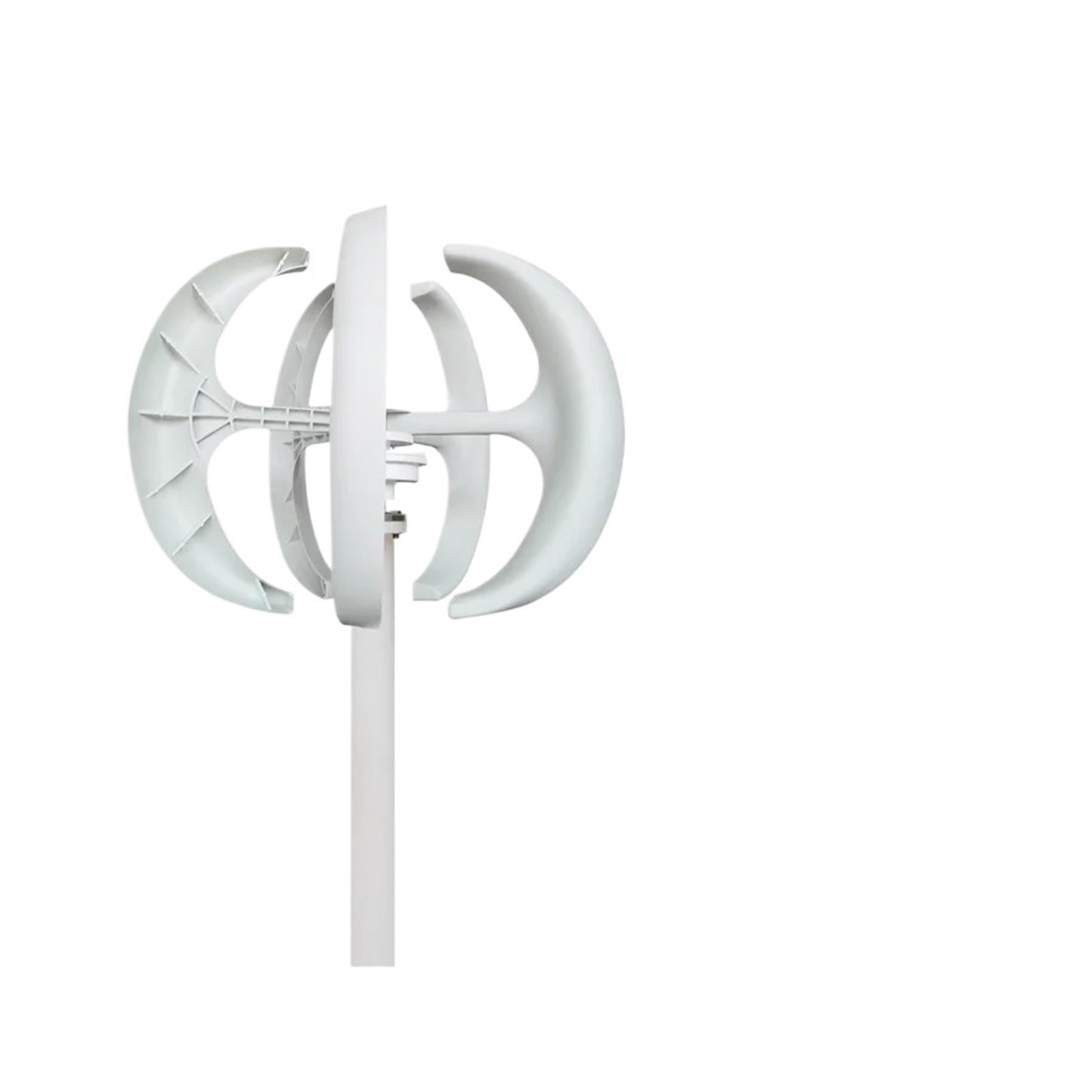 400W Vertical Axis Wind Generator 12V 24V Red And White Ball Type Wind ...