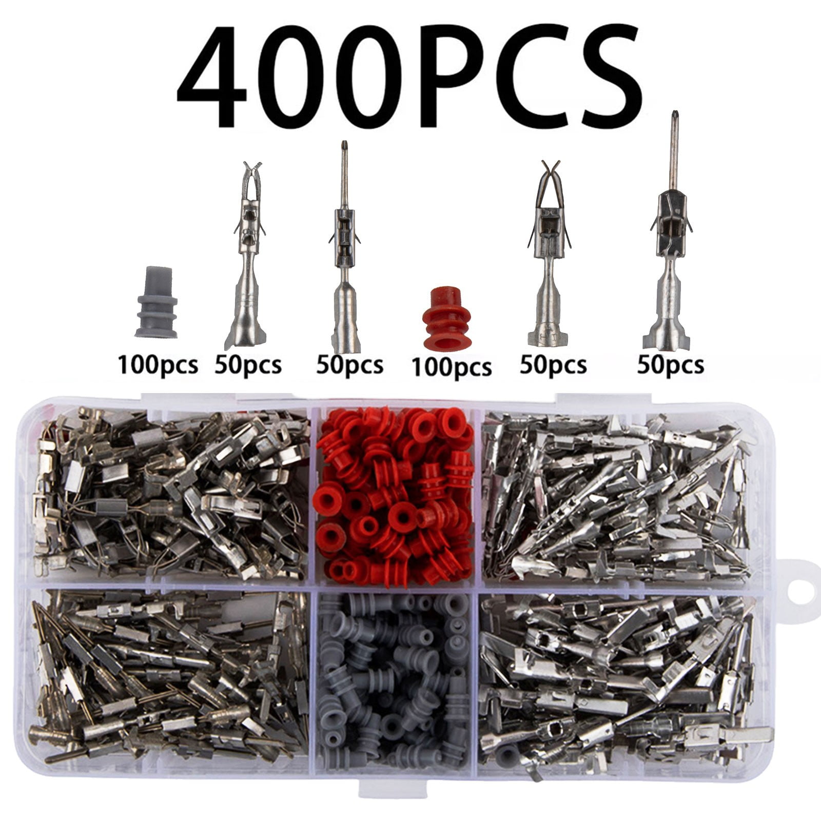 400X Terminal Car Connector Car Electrical Wire Removal Male Female ...