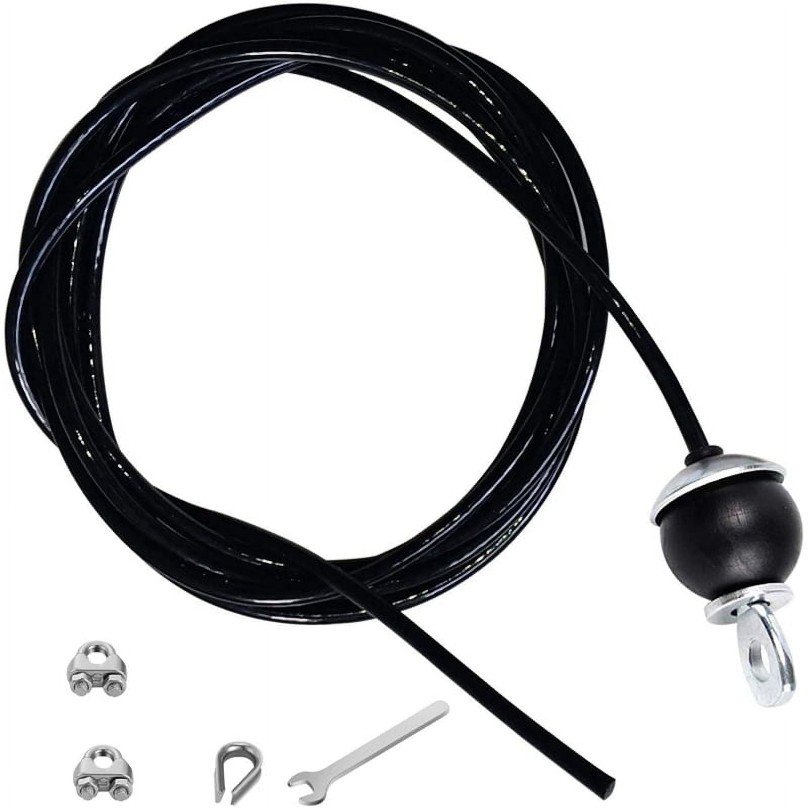 400cm Home Gym Fitness LAT Pulldown Cable Replacement, Adjustable ...