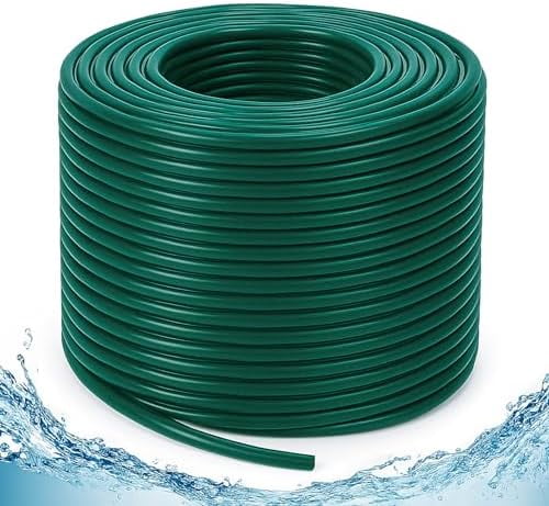 400ft 1/4 inch Drip Irrigation Tubing, Drip Irrigation Hose, Garden ...