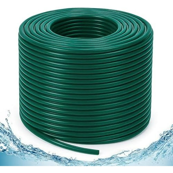 400ft 1/4 inch Drip Irrigation Tubing, Drip Irrigation Hose, Garden ...