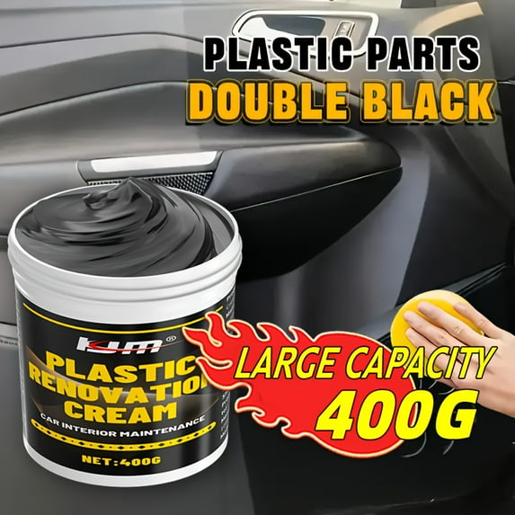 400g All-Purpose Plastic & Rubber Restorer - Interior Renovation, Tire ...