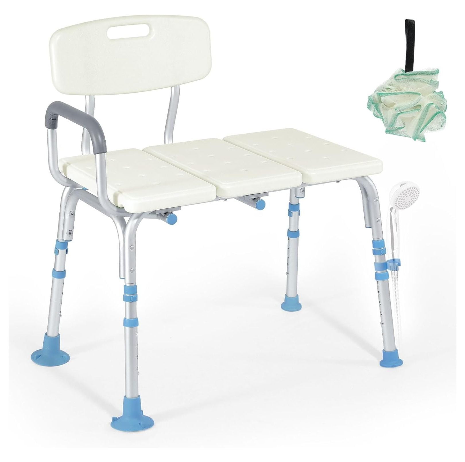 400lb Tub Transfer for Bathtub, Heavy Duty Bath & Shower Transfer with ...