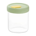 400ml/13.5oz High Borosilicate Glass Canister, Airtight Lidded ...