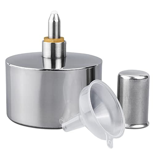 400ml Alcohol Lamp Stainless Steel - Explosion Proof Bunsen Burner ...
