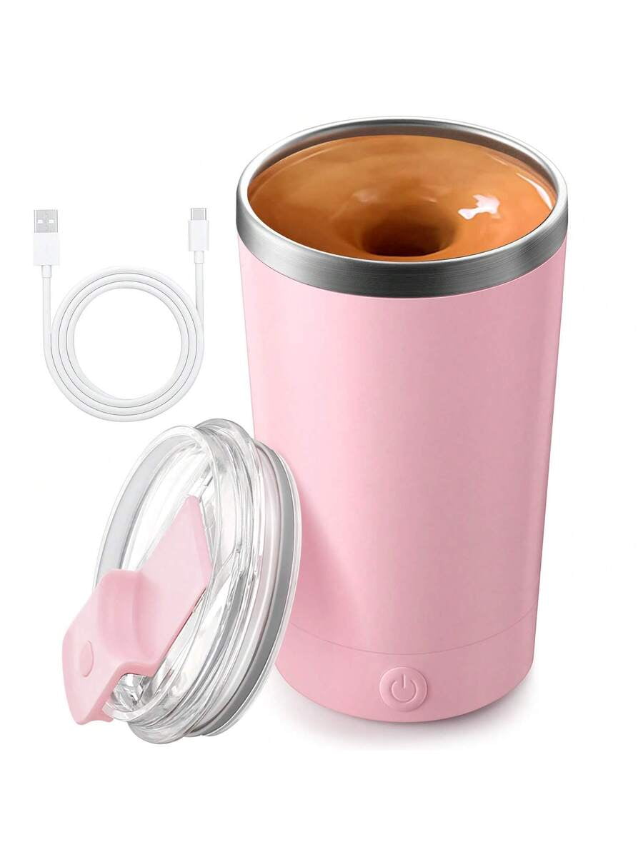 400ml Dark Blue Self Stirring Coffee Mug Magnetic Automatic Mixing ...