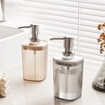 400ml Refillable Plastic Soap Dispenser Pump Bottle for Bathroom ...