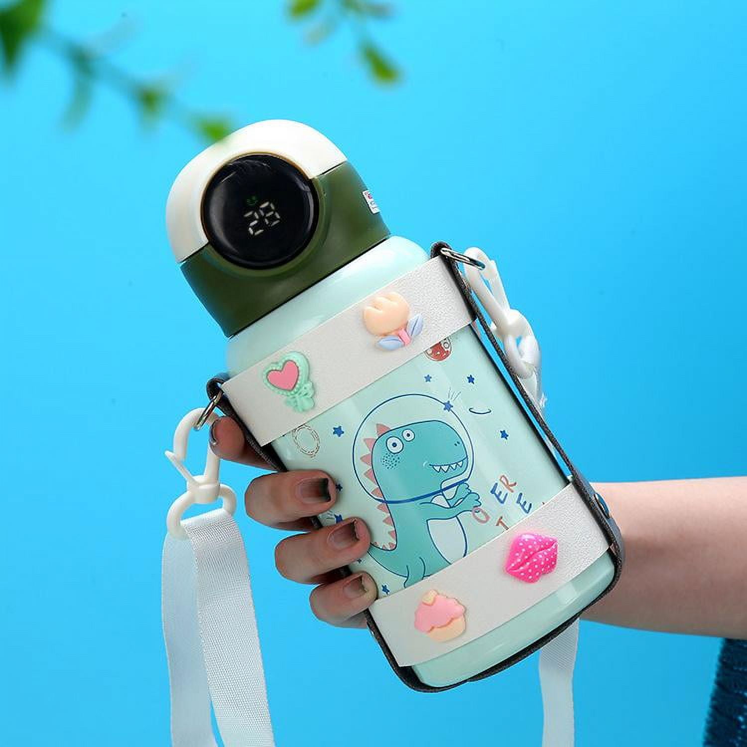 400ml Smart Thermal Bottle with Cartoon Rabbit Pattern for Kids in ...