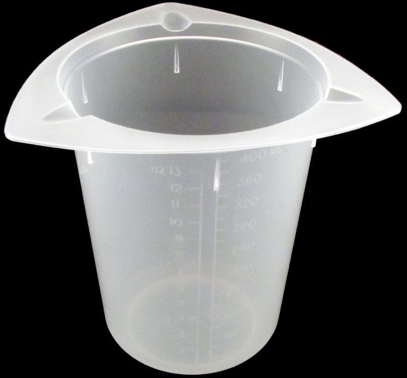 400ml Tri-Pour Polypropylene Tri-Pour Beaker No Spill Pour Design ...